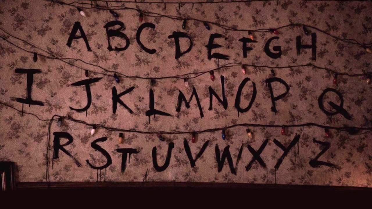 Stranger Things Alphabet Wall Font Download Printable Online